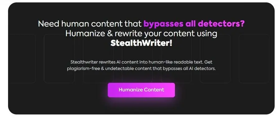 StealthWriter Coupon Code (Dec 2025) 🥇 Lifetime Discount 30% OFF