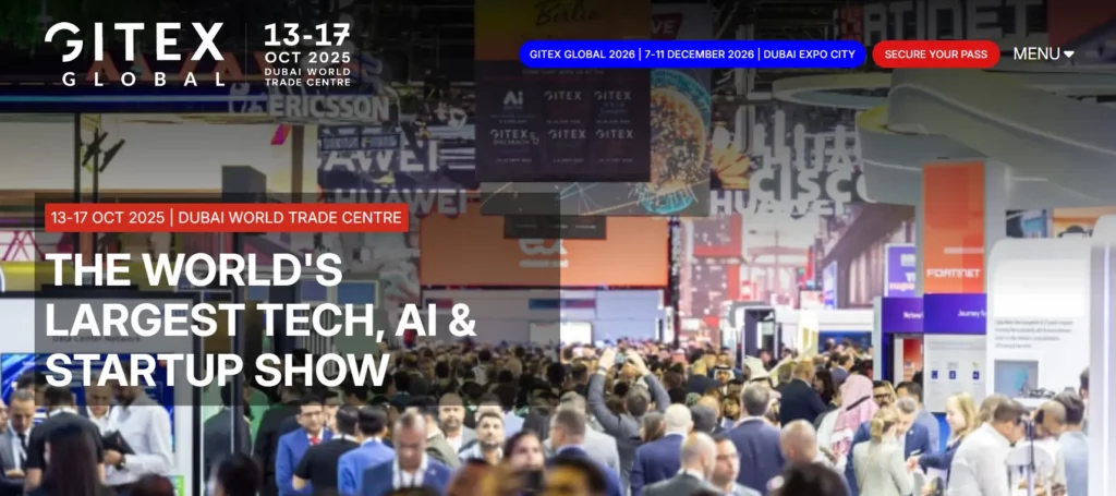 GITEX GLOBAL 2025 : Monde's La plus grande entreprise technologique et AI Événement à Dubaï