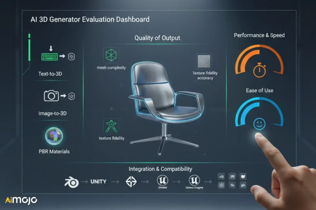 8 Beste AI 3D-Objektgeneratoren für professionelle Designs 2025