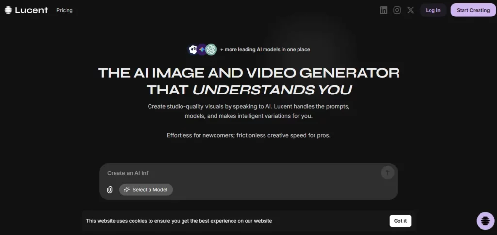 Lucent Chat Review, Pricing, Features and Alternatives